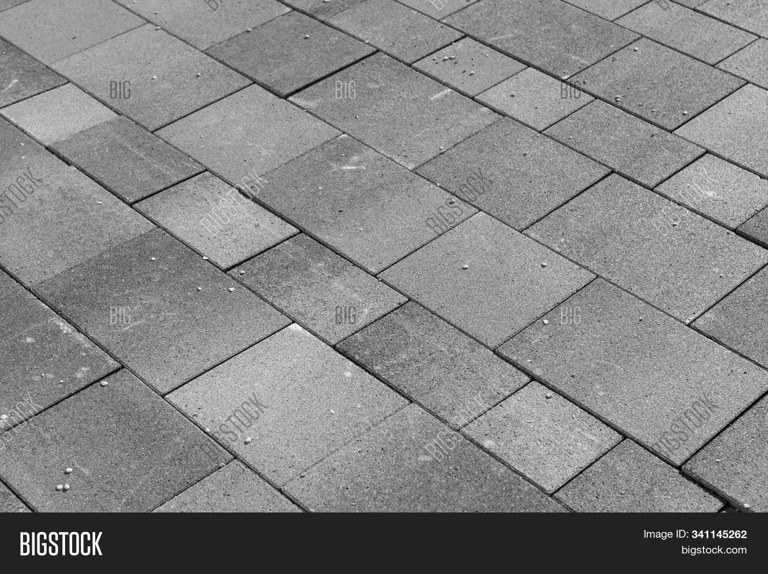 New Gray Paving Stones Image & Photo (Free Trial) | Bigstock