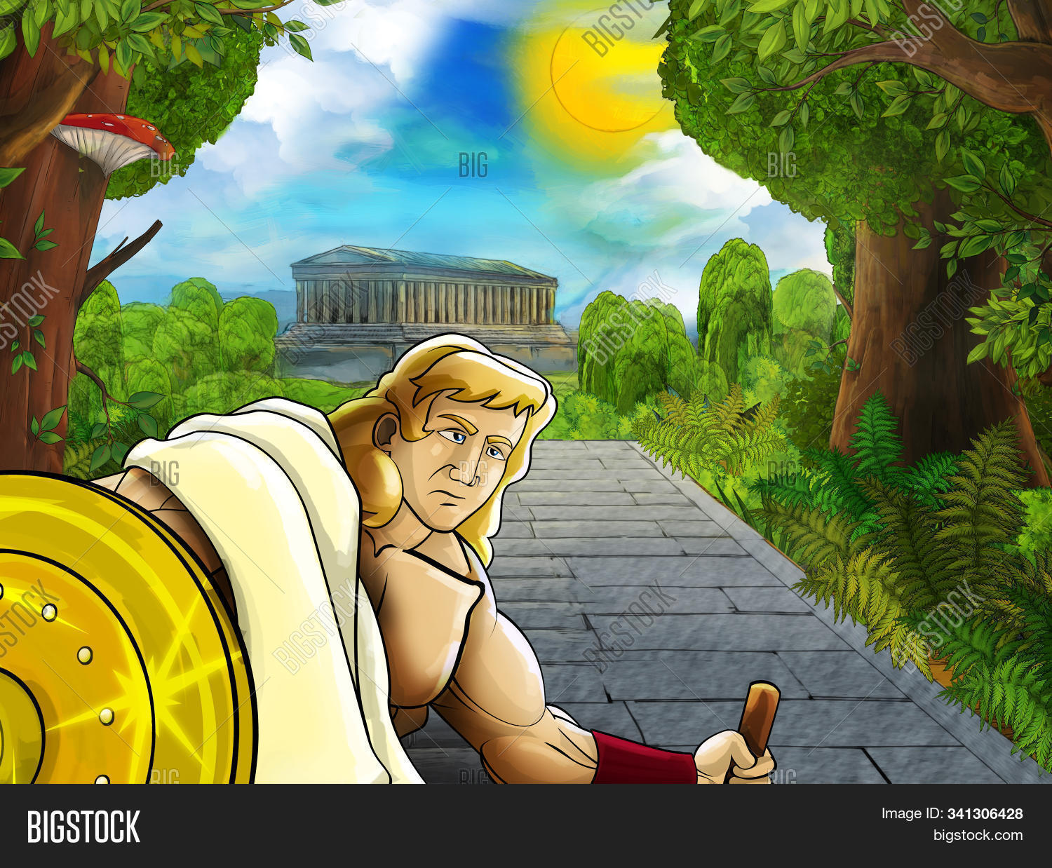 Cartoon Scene Roman Image & Photo (Free Trial) | Bigstock