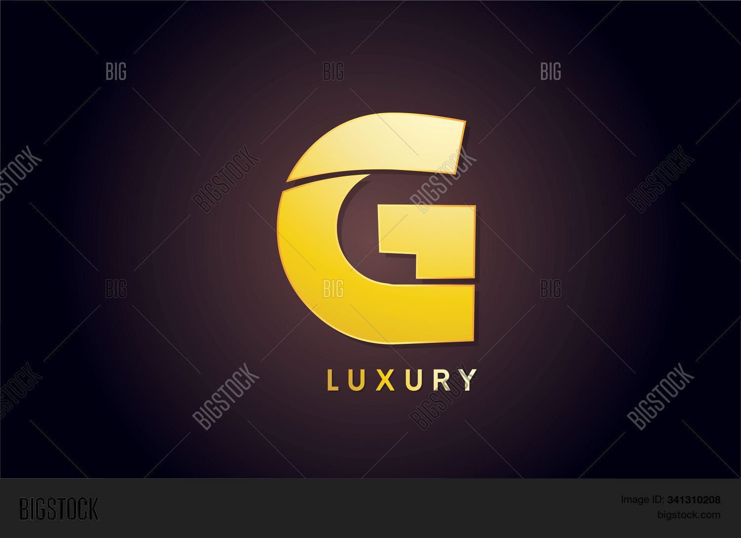 Golden G Luxury Vector & Photo (Free Trial) | Bigstock