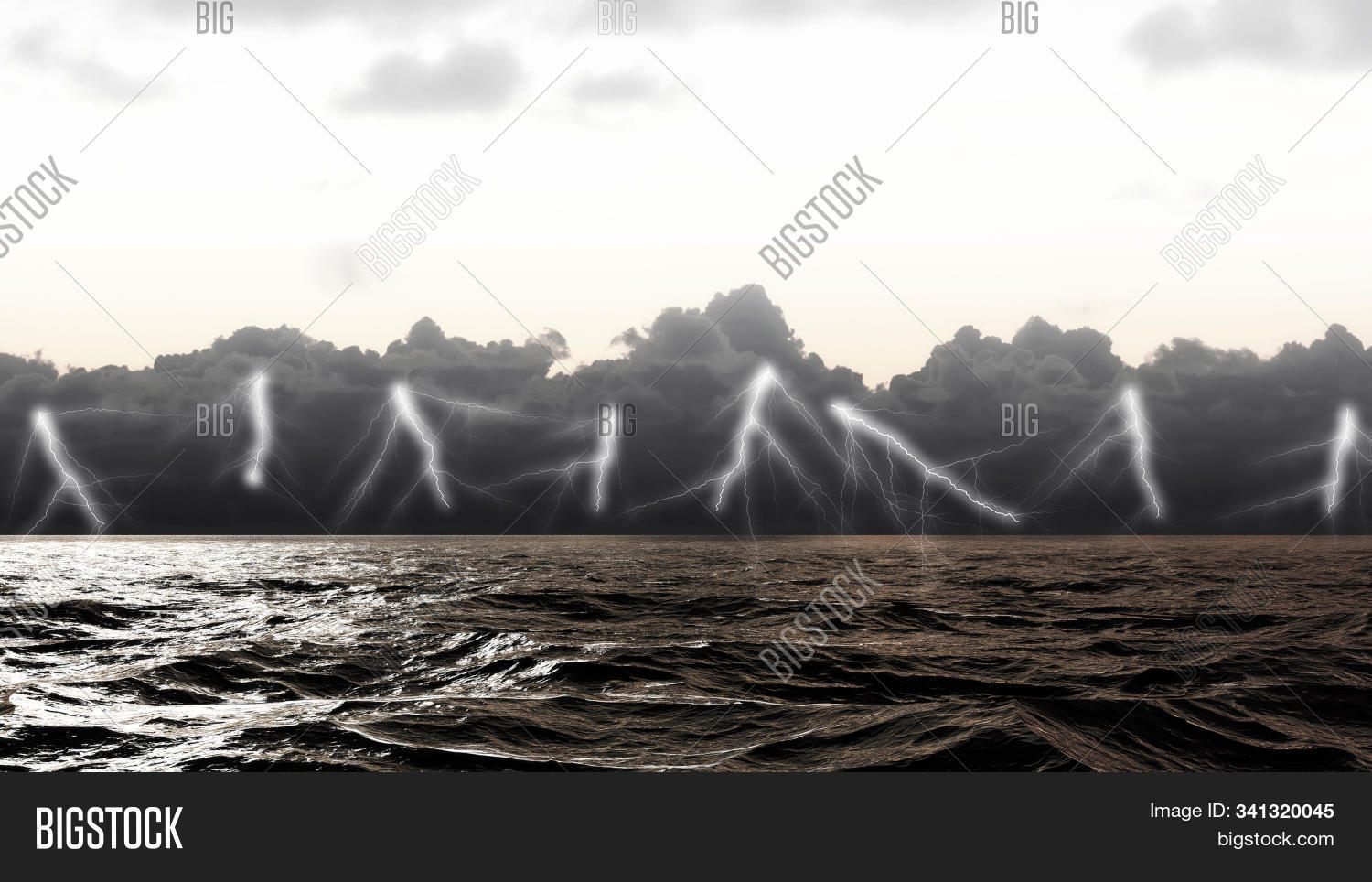 Lightning Strikes On Image & Photo (Free Trial) | Bigstock