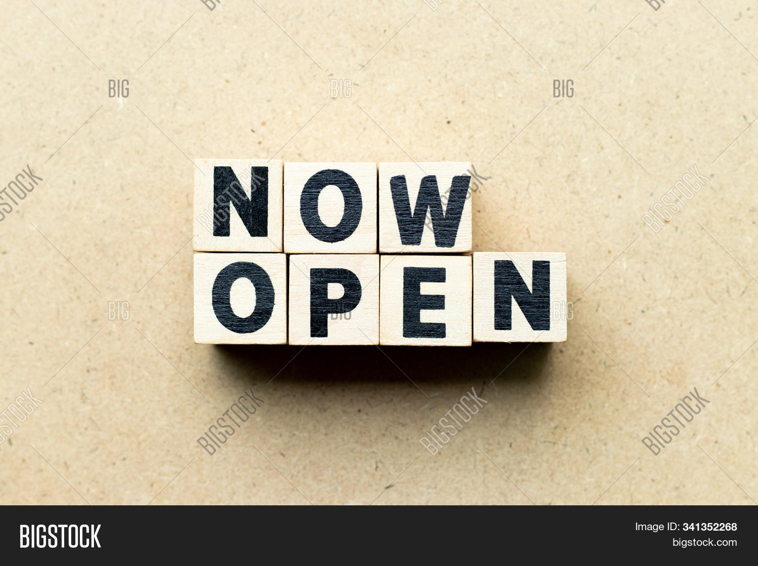 Letter Block Word Now Image & Photo (Free Trial) | Bigstock