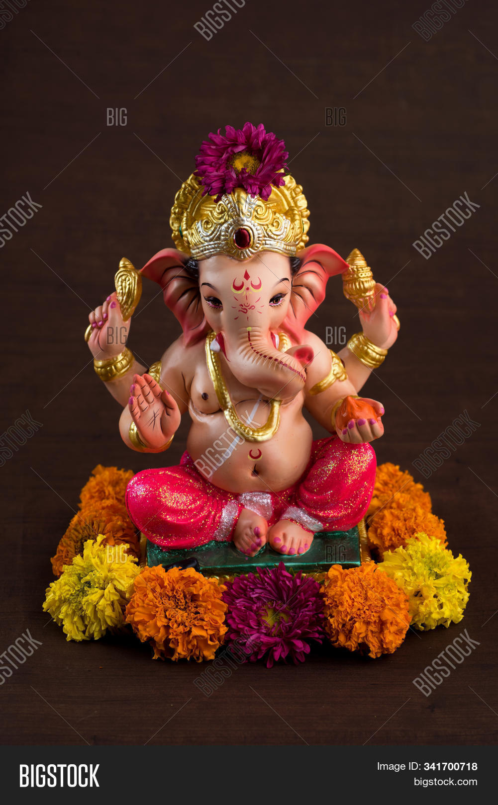 Hindu God Ganesha. Image & Photo (Free Trial) | Bigstock