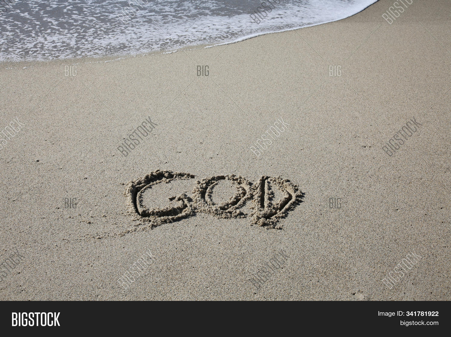 Words Written Sand. Image & Photo (Free Trial) | Bigstock