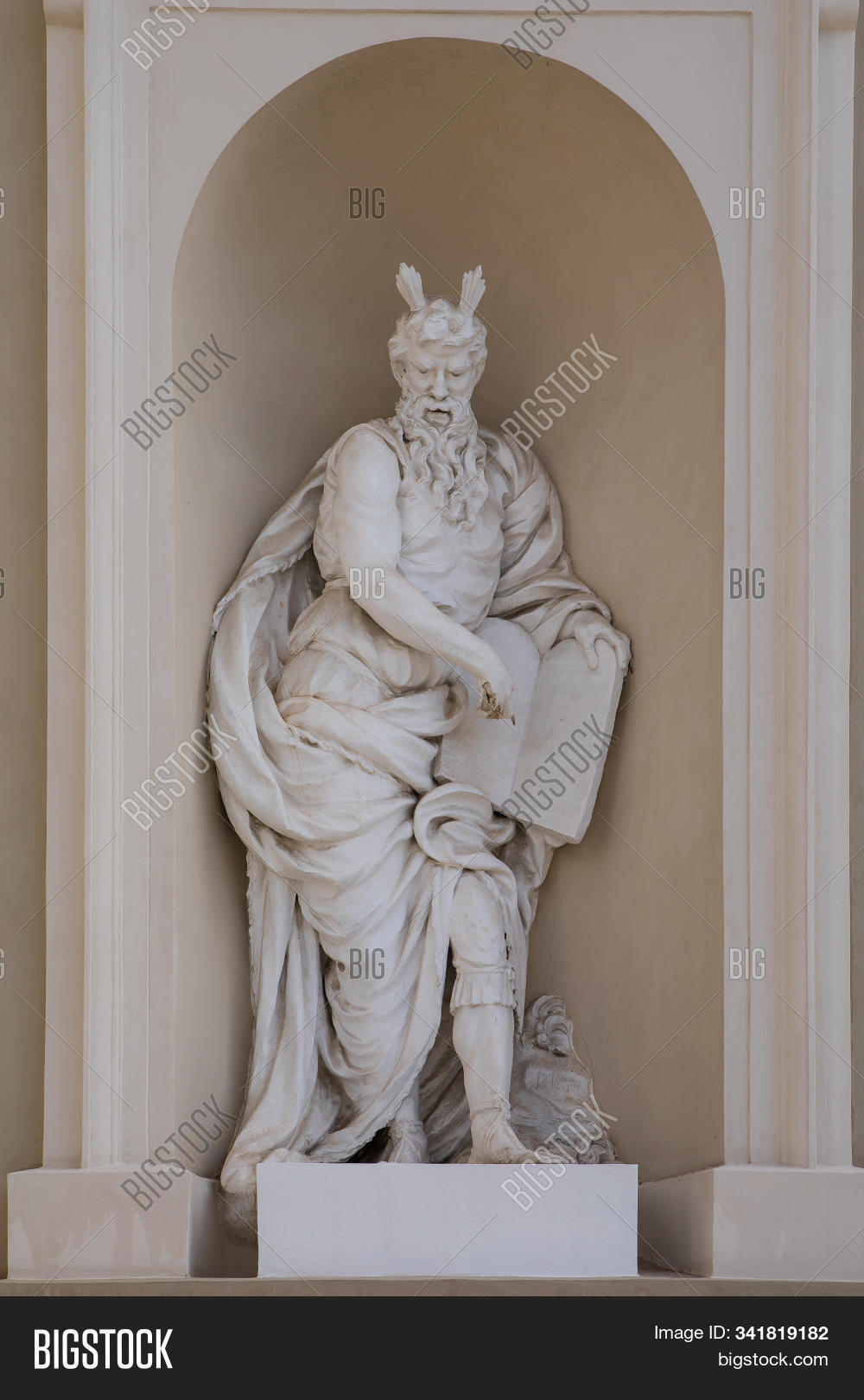 Statue Prophet Moses Image & Photo (Free Trial) | Bigstock
