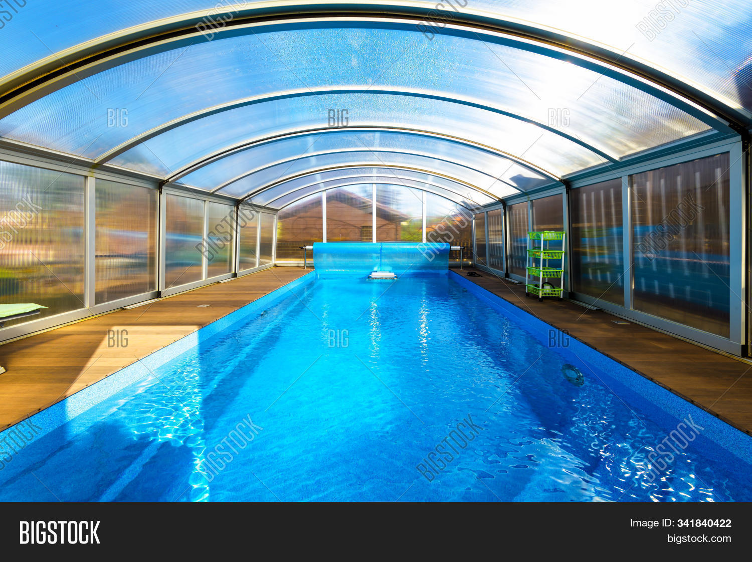 Swimming Pool Blue Image & Photo (Free Trial) | Bigstock