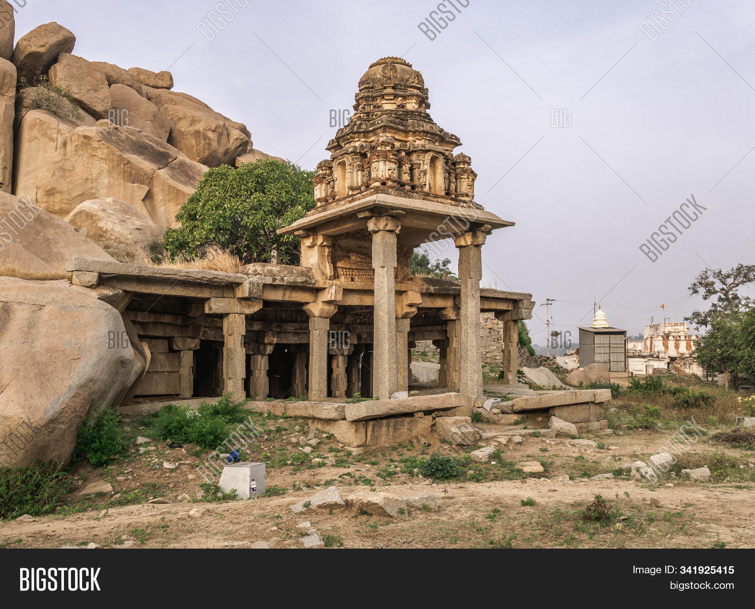 Vijayanagara Ruins Image & Photo (Free Trial) | Bigstock