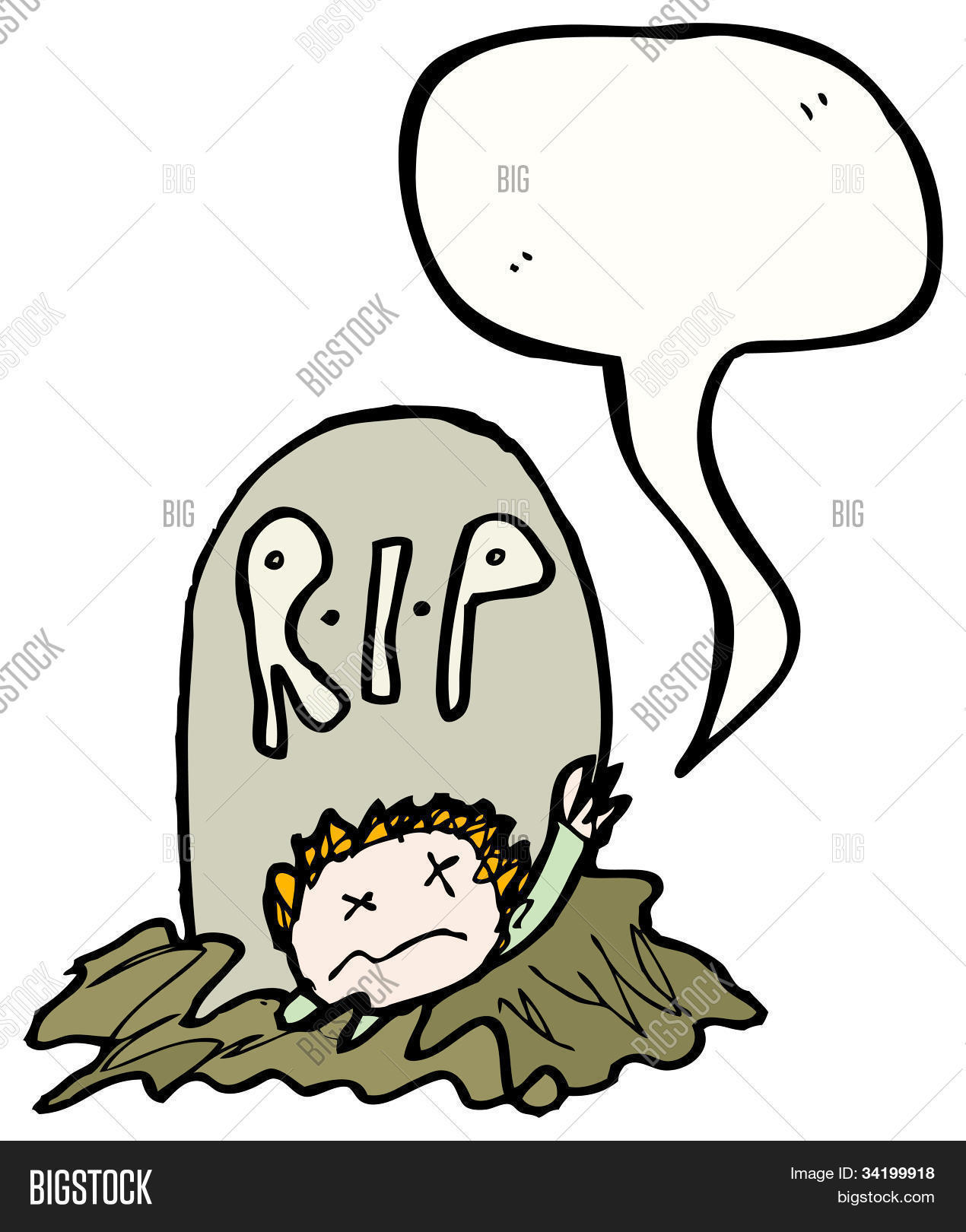 Child's Drawing Zombie Image & Photo (Free Trial) | Bigstock