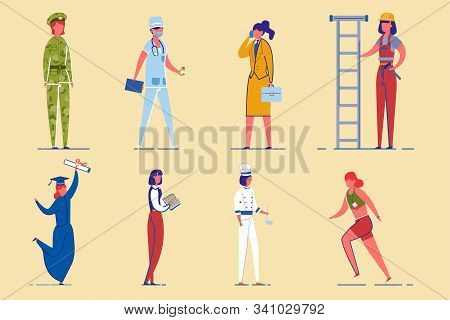 Working Women Diverse Vector & Photo (Free Trial) | Bigstock