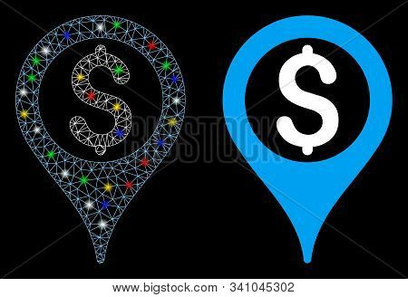 Glowing Mesh 벡터 및 사진(무료 체험) | Bigstock