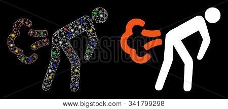 Flare Mesh Fart Icon Vector & Photo (Free Trial) | Bigstock