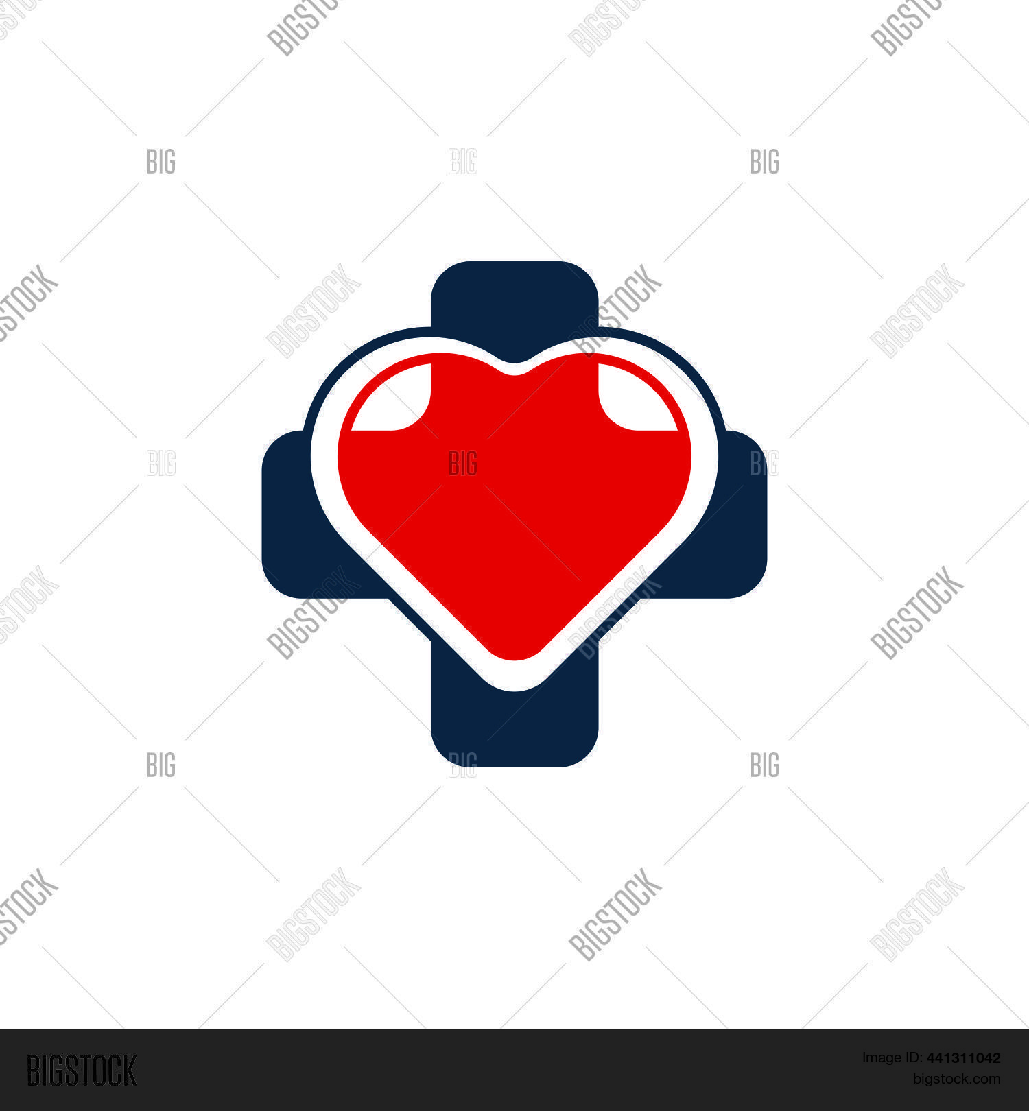 Love Health Logo Vector & Photo (Free Trial) | Bigstock