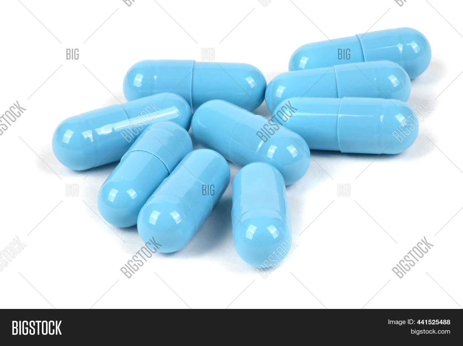 Blue Medical Capsules Image & Photo (Free Trial) | Bigstock