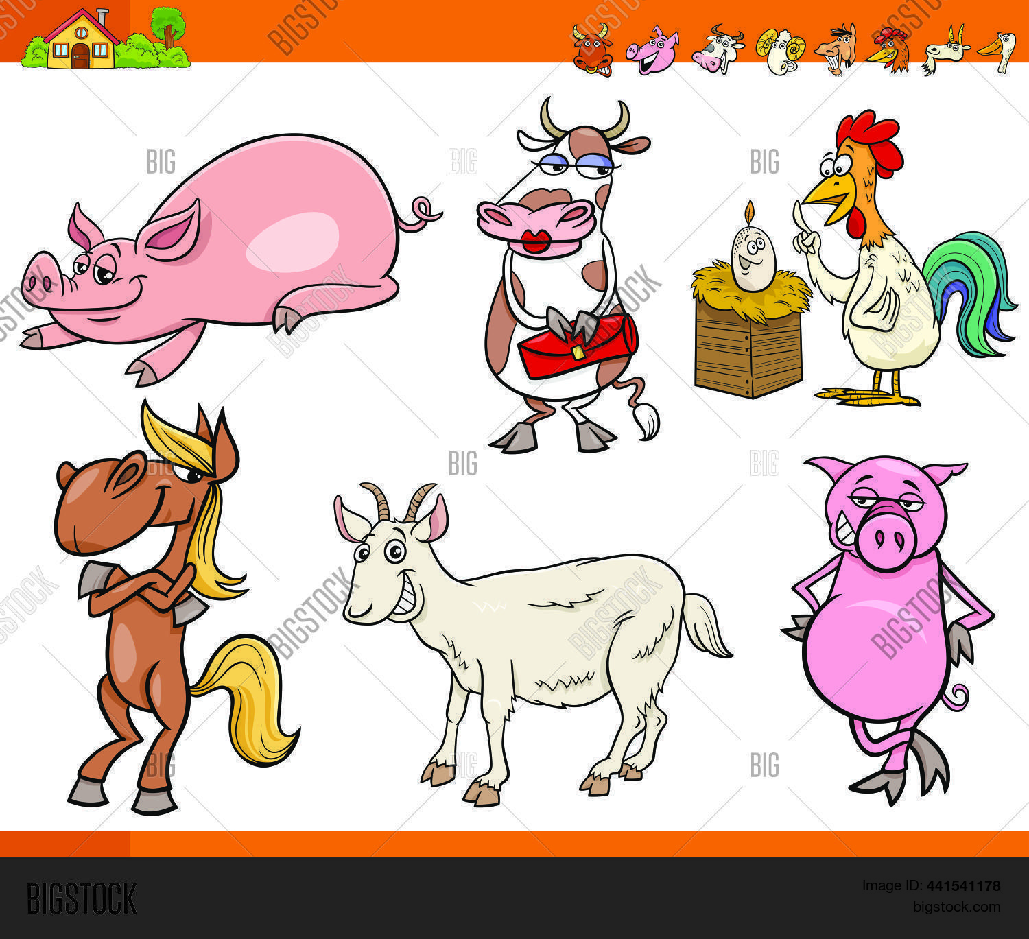 Cartoon Illustration Vector & Photo (Free Trial) | Bigstock