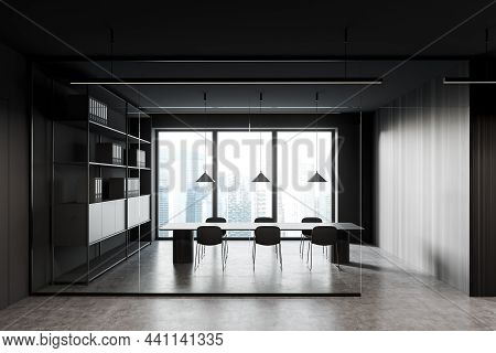 Dark Meeting Room Image & Photo (Free Trial) | Bigstock