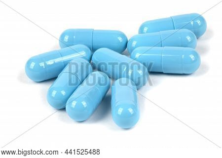 Blue Medical Capsules Image & Photo (Free Trial) | Bigstock