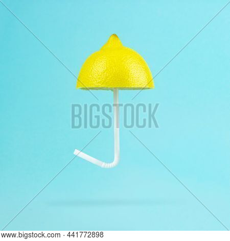 Flying Lemon Umbrella Image & Photo (Free Trial) | Bigstock
