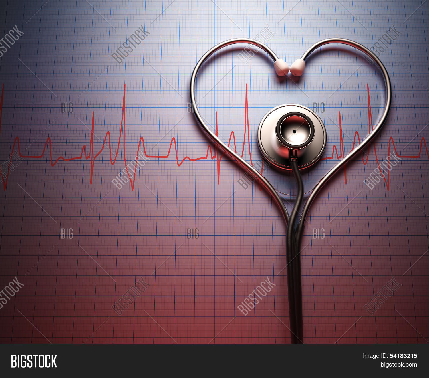 Stethoscope Heart Image & Photo (Free Trial) | Bigstock