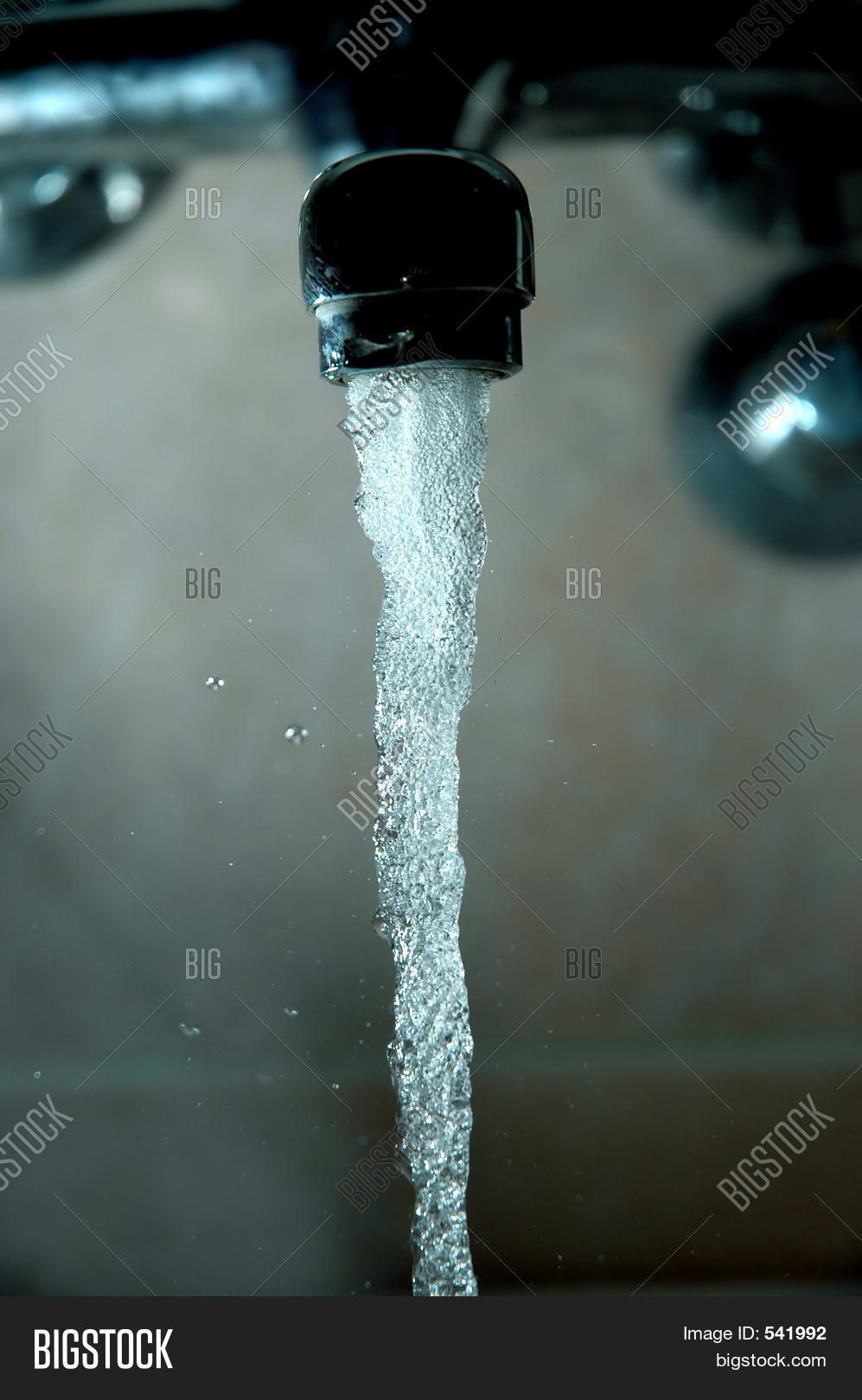Water Tap Stream Image & Photo (Free Trial) | Bigstock