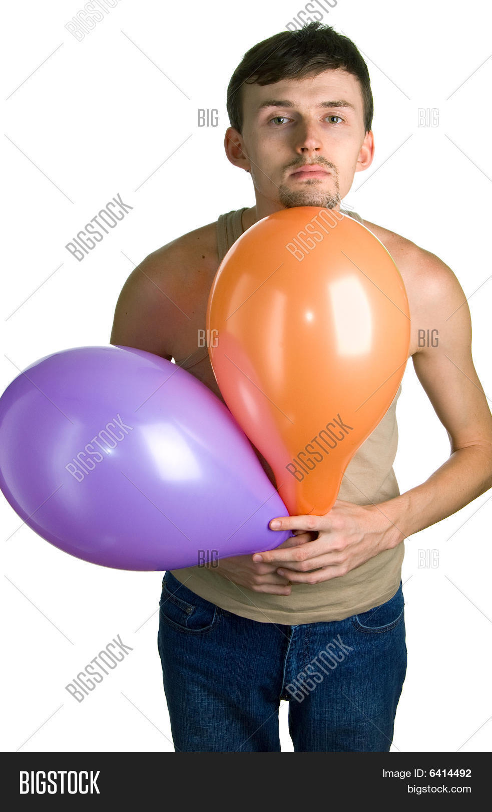 Serenity Man Balloons Image & Photo (Free Trial) | Bigstock