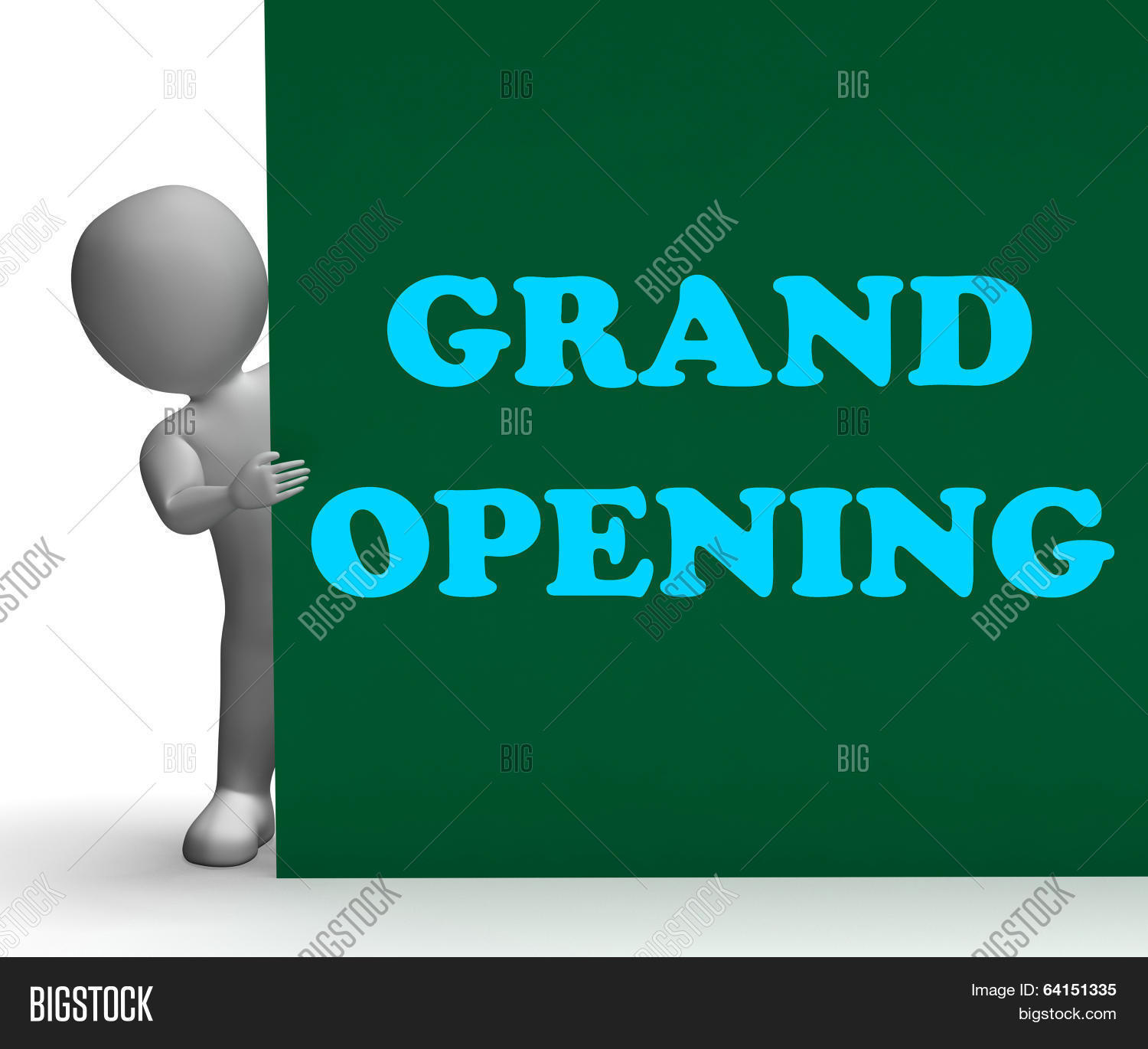 Grand Opening Sign Image & Photo (Free Trial) | Bigstock