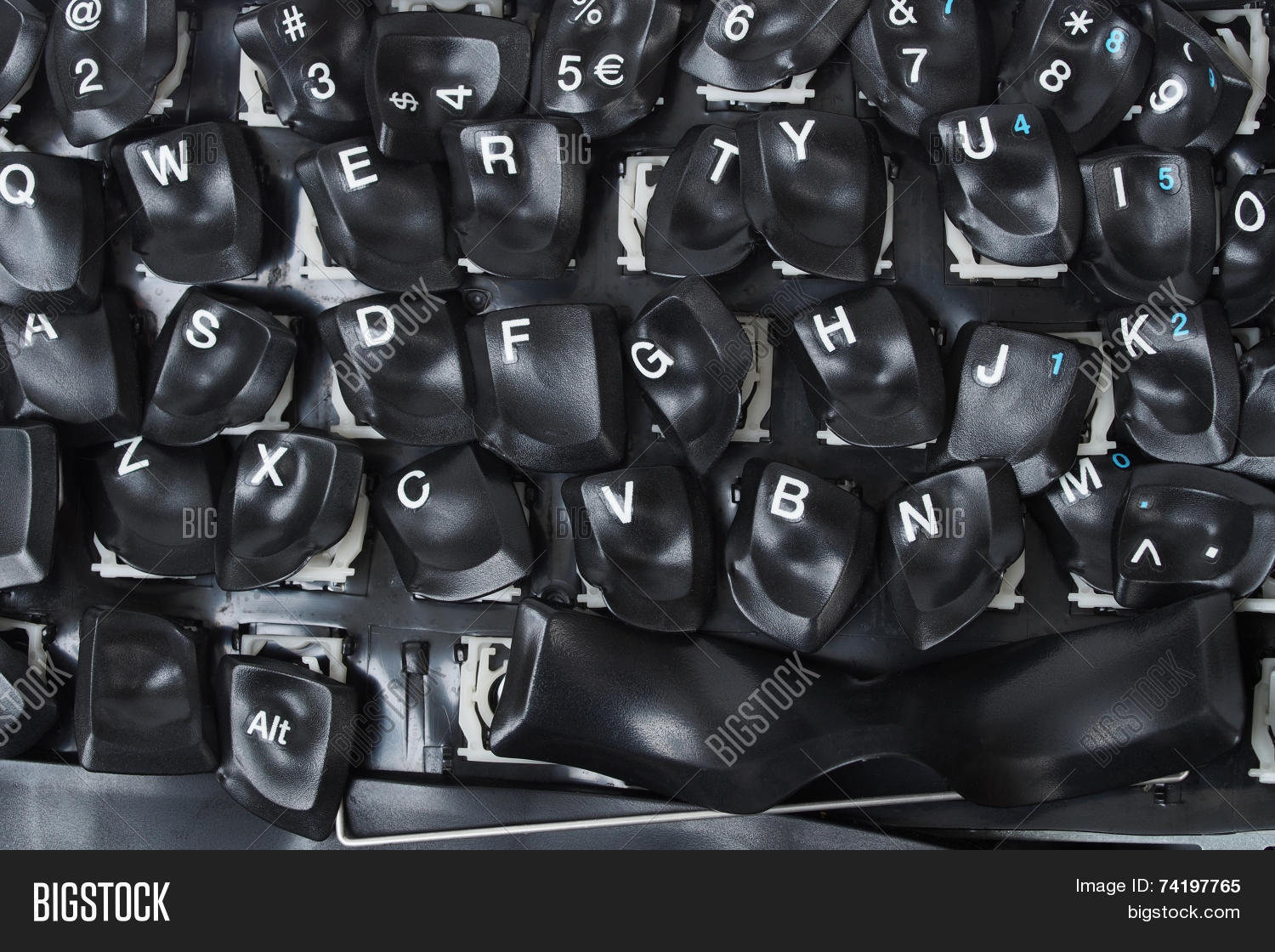Burned Keyboard Image & Photo (Free Trial) | Bigstock