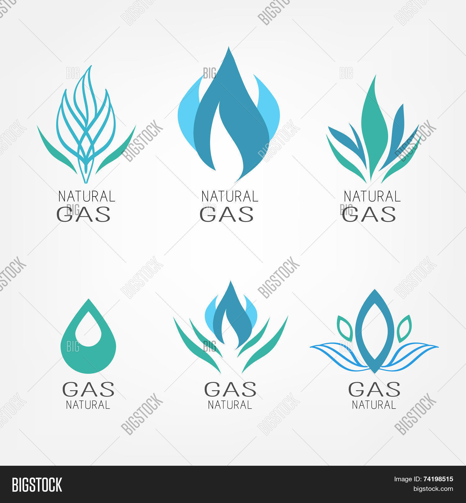 Set Gas Icons Vector & Photo (Free Trial) | Bigstock