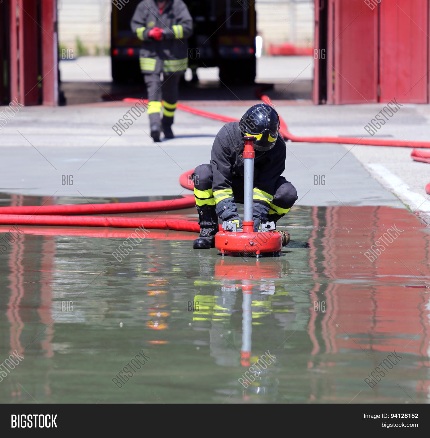 Firefighter Positions Image & Photo (Free Trial) | Bigstock