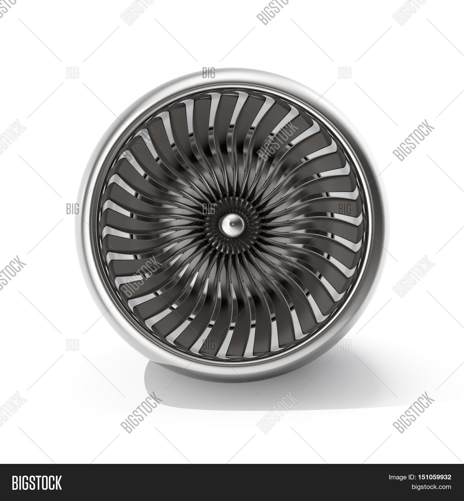 Jet Engine Front View Image & Photo (Free Trial) | Bigstock
