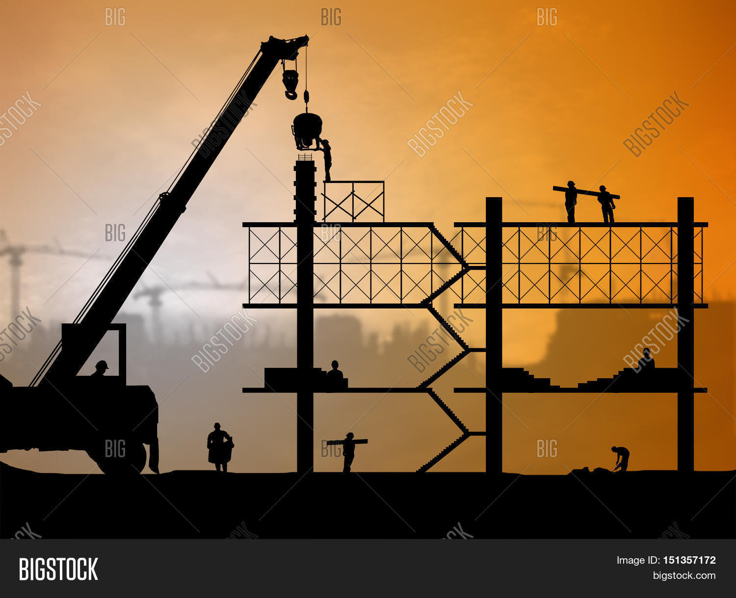Silhouette Engineer Image & Photo (Free Trial) | Bigstock