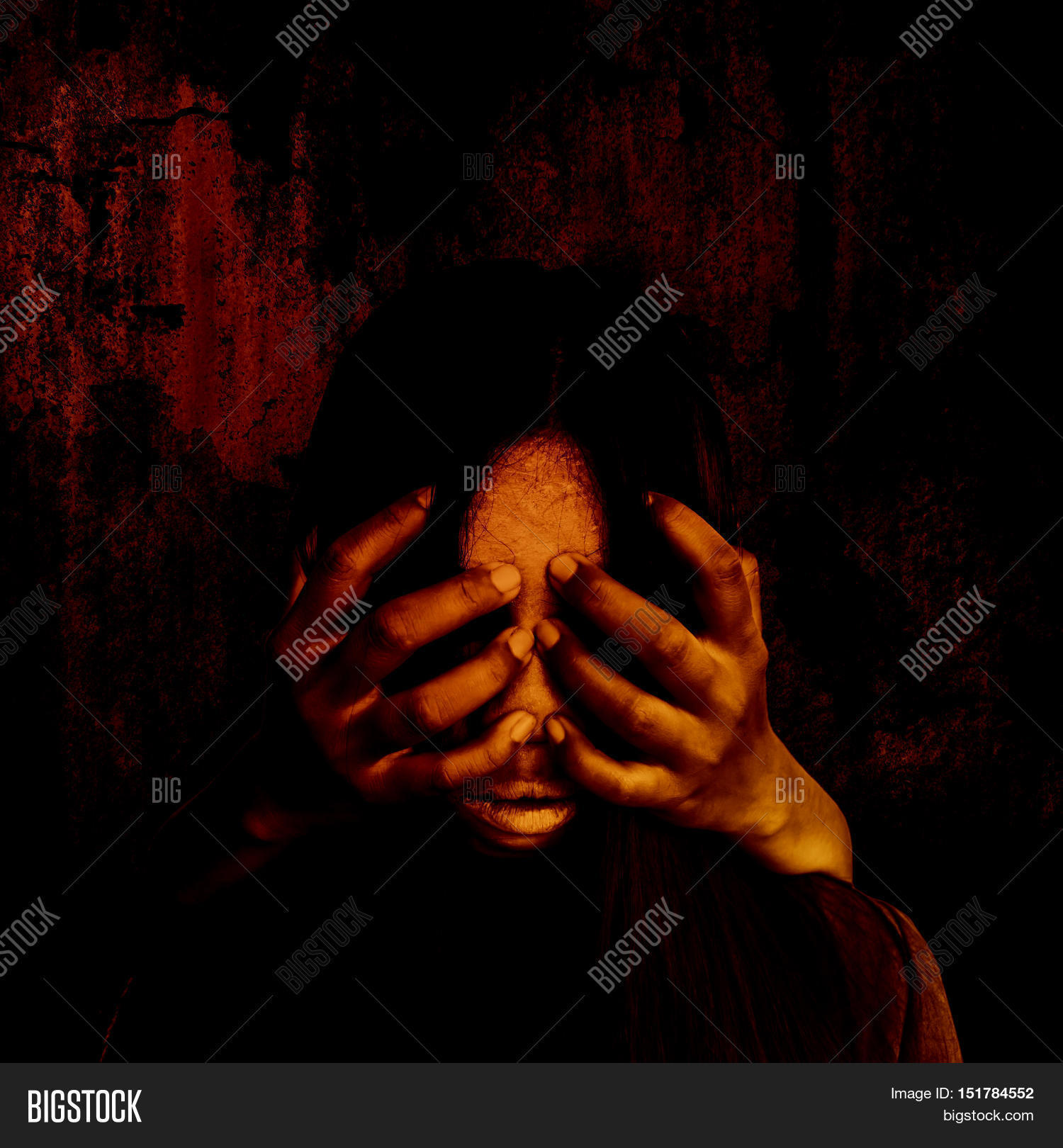 Hands Person On Scary Image & Photo (Free Trial) | Bigstock