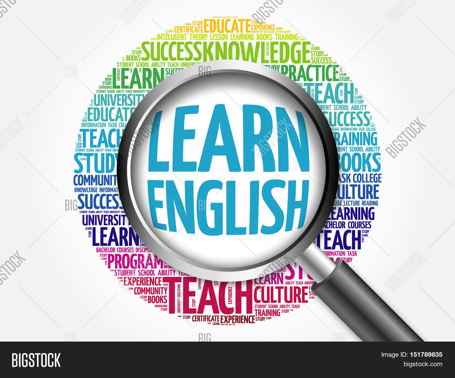 Learn English Word Image & Photo (Free Trial) | Bigstock