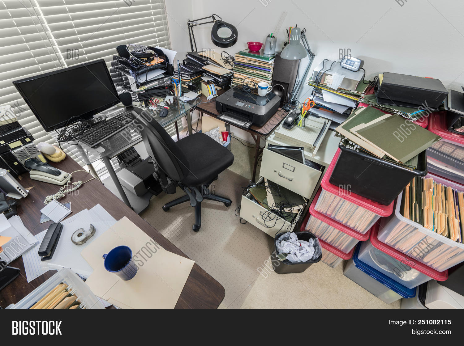 Cluttered Messy Image & Photo (Free Trial) | Bigstock