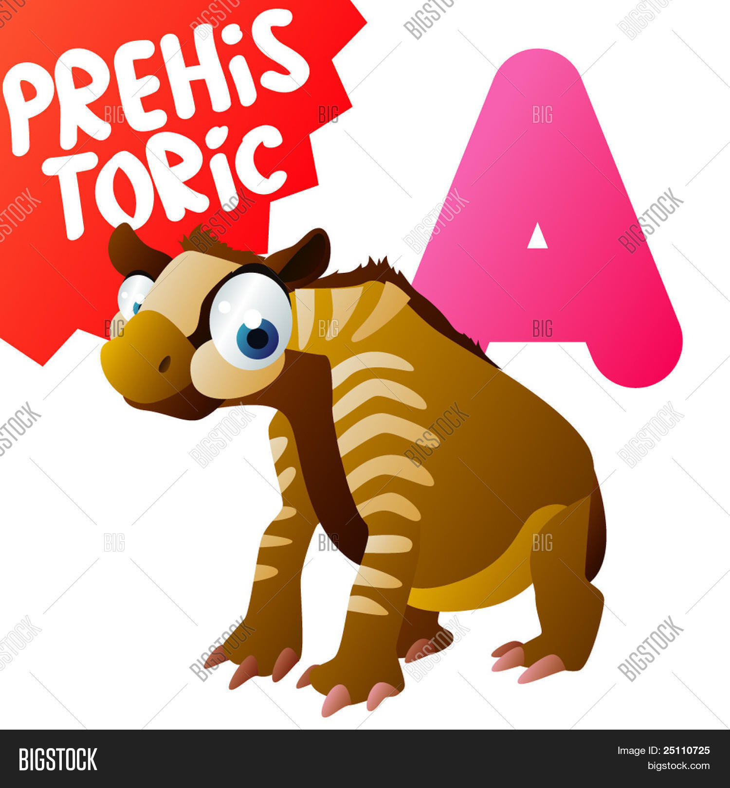 Prehistoric ABC: Vector & Photo (Free Trial) | Bigstock