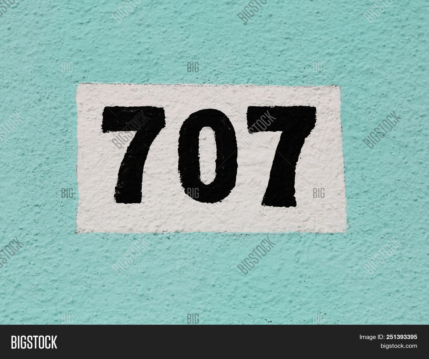 House Number 707 Image & Photo (Free Trial) | Bigstock