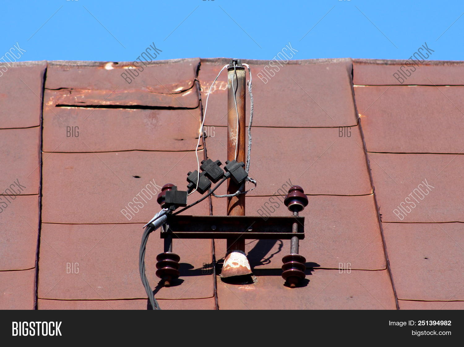 Rusted Metal Pole Image & Photo (Free Trial) | Bigstock