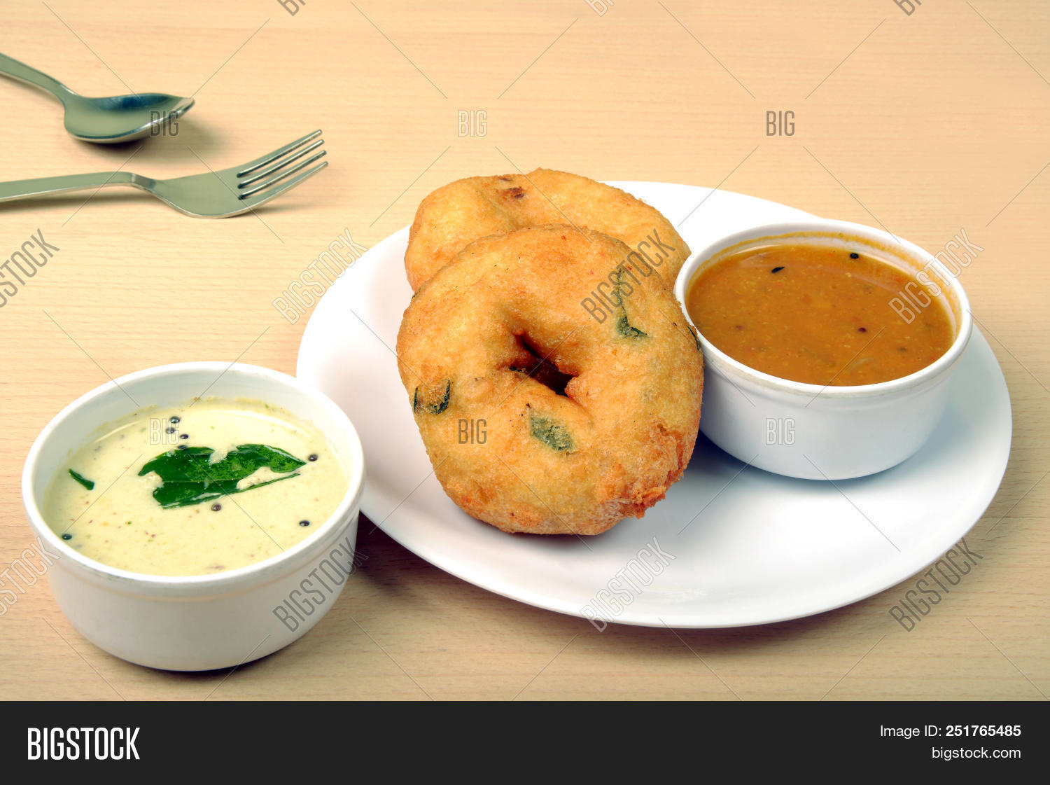 Sambar Vada Medu Vada Image & Photo (Free Trial) | Bigstock