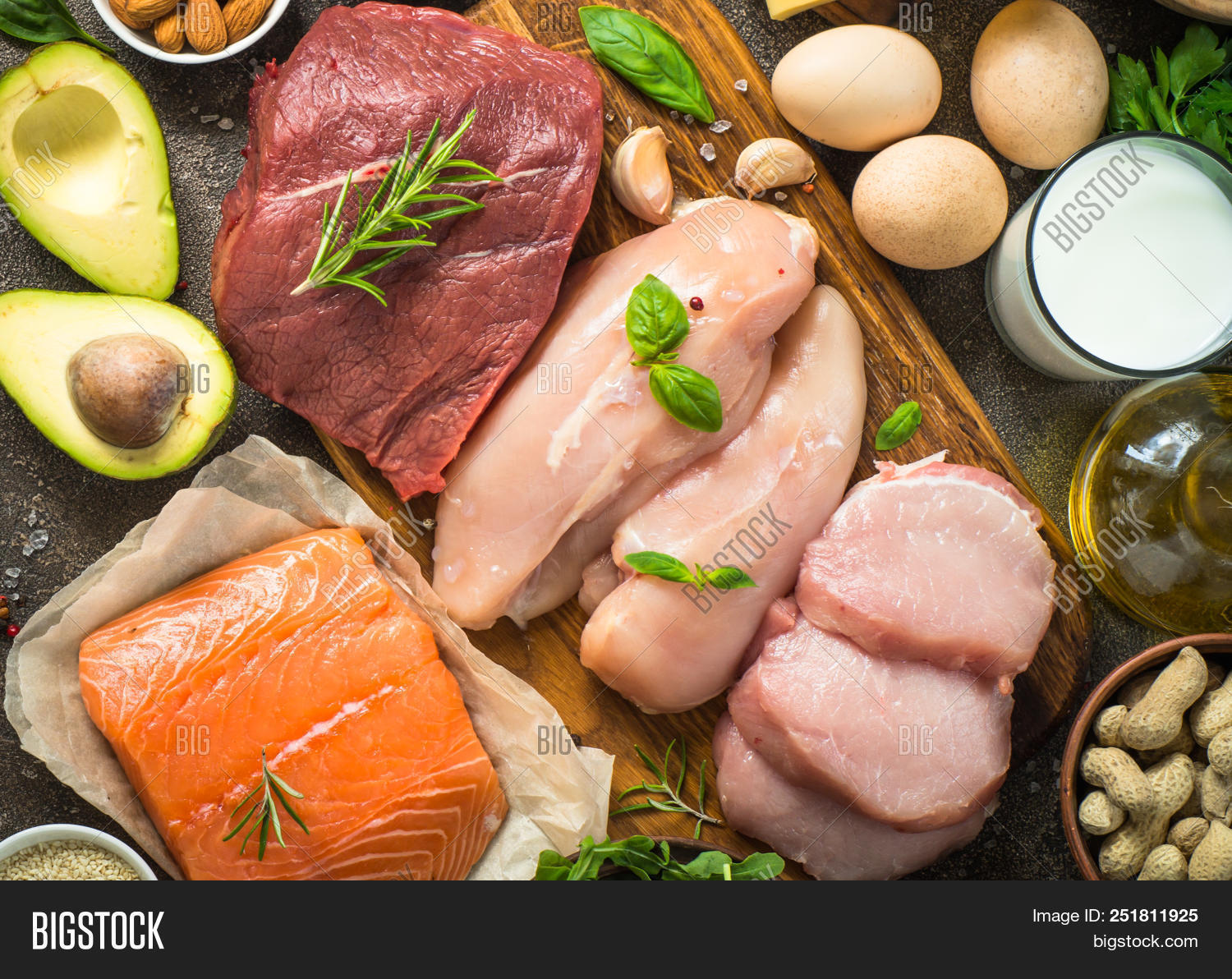 Protein Sources. Image & Photo (Free Trial) | Bigstock