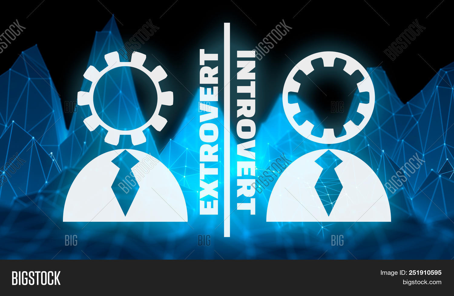 Extrovert Vs Introvert Image & Photo (Free Trial) | Bigstock