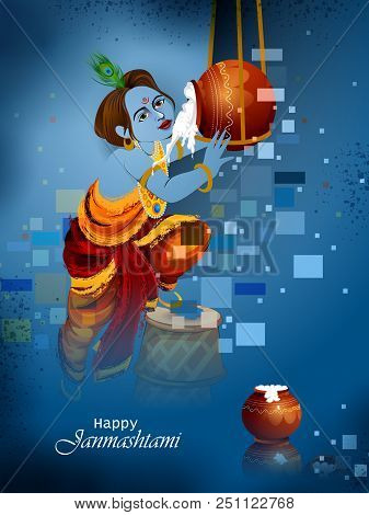 Lord Krishna Eating Vector & Photo (Free Trial) | Bigstock