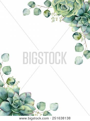 Watercolor Card Exotic Image & Photo (Free Trial) | Bigstock