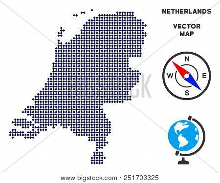 Pixelated Netherlands Vector & Photo (Free Trial) | Bigstock