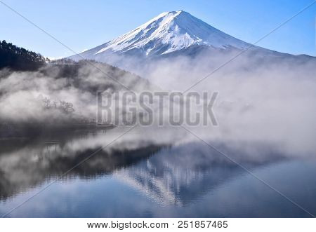 Mount Fuji Reflection Image & Photo (Free Trial) | Bigstock