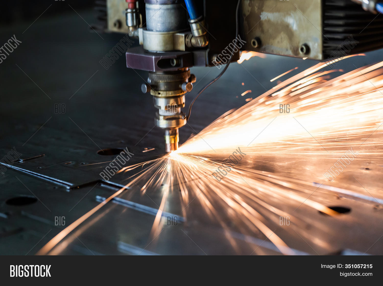 Laser Cutting Process Image & Photo (Free Trial) | Bigstock