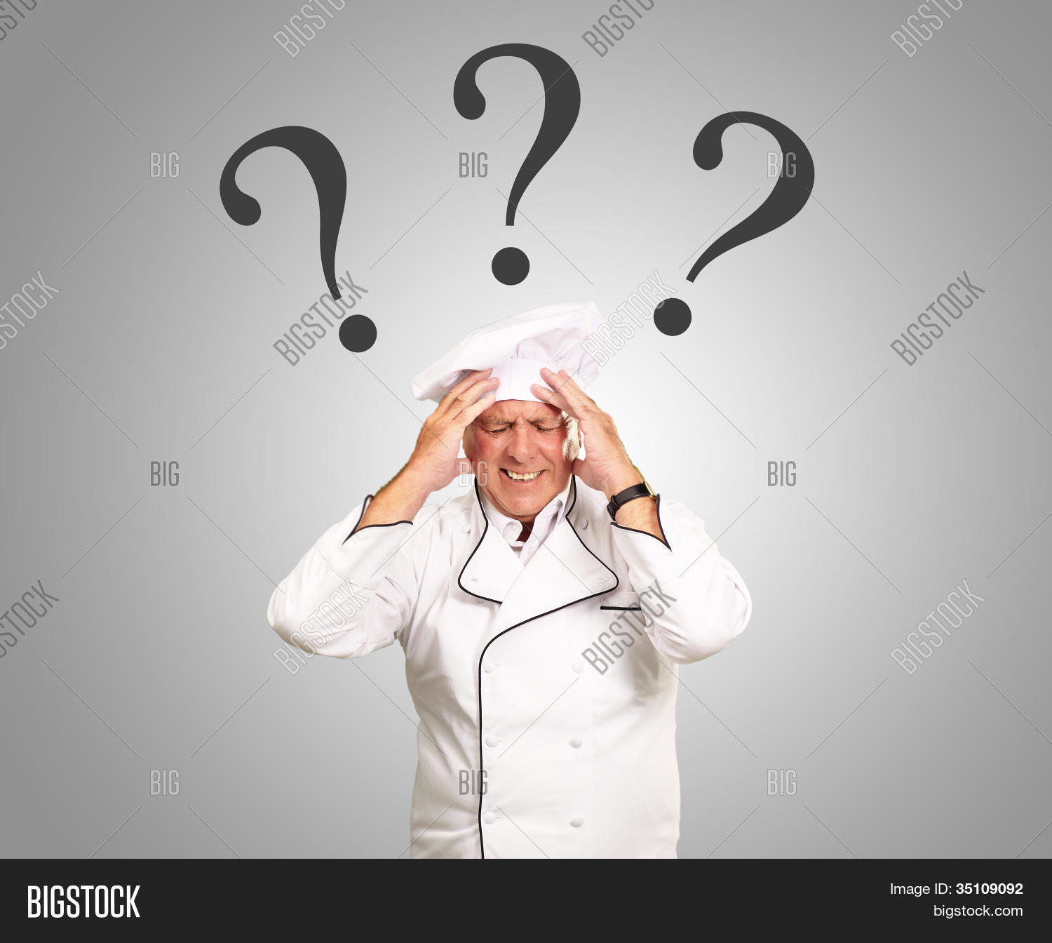 Frustrated Chef Image & Photo (Free Trial) | Bigstock