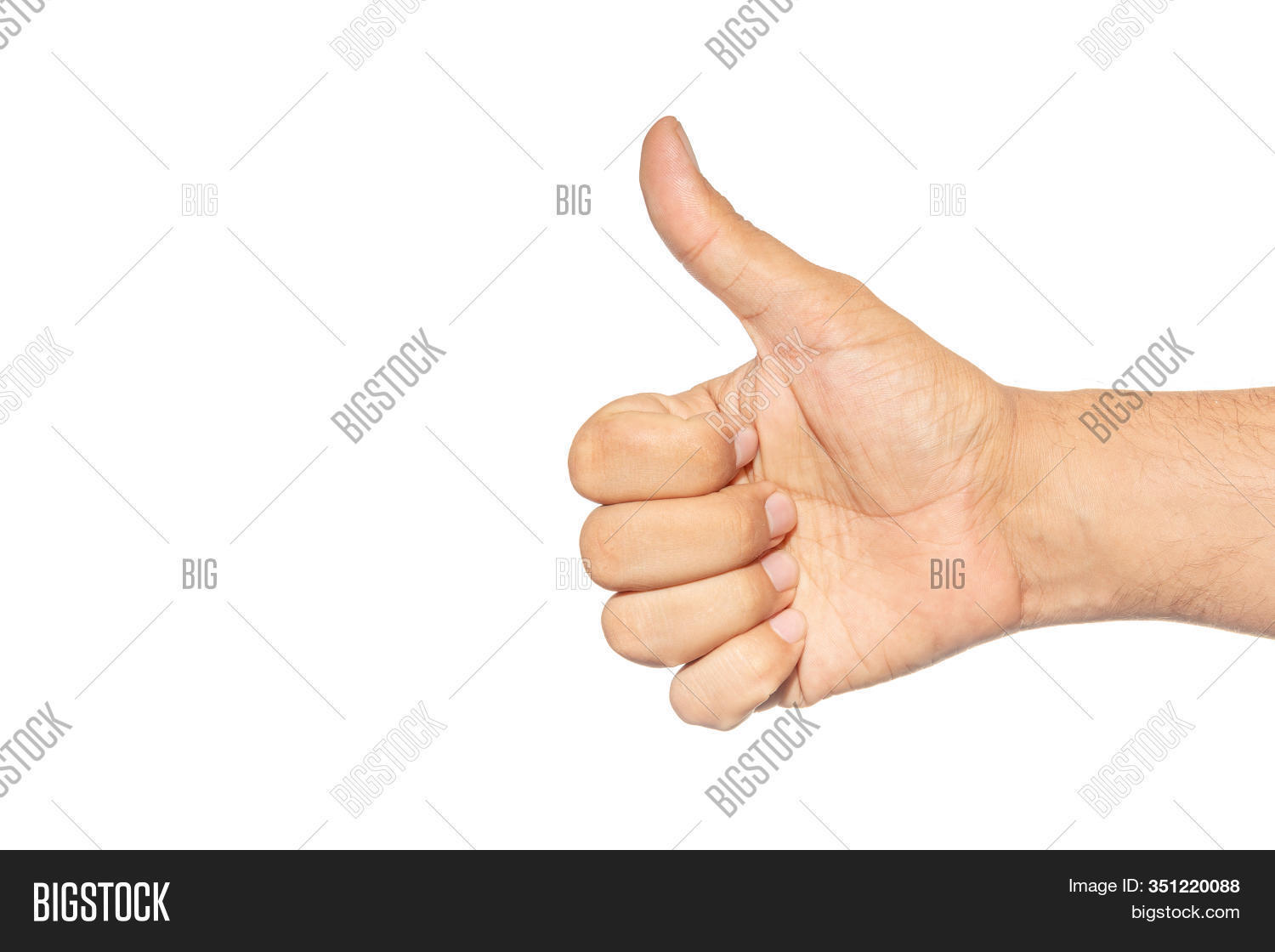 Thumbs Postive Gesture Image & Photo (Free Trial) | Bigstock