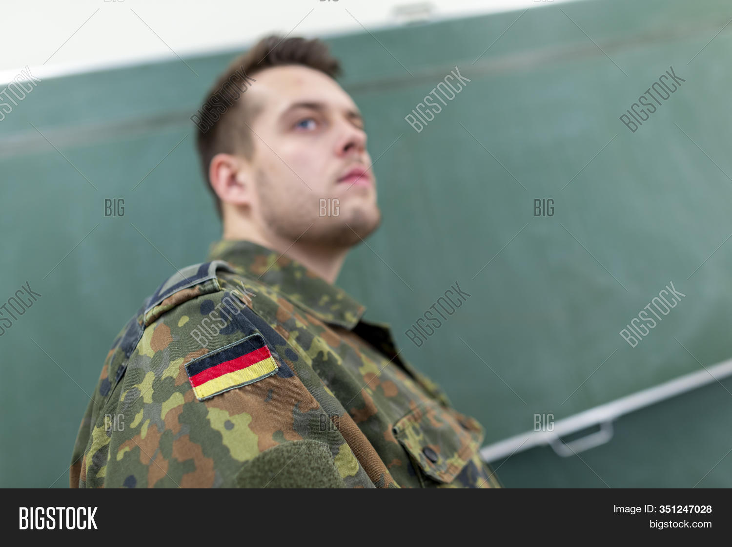 German Soldier Stands Image & Photo (Free Trial) | Bigstock