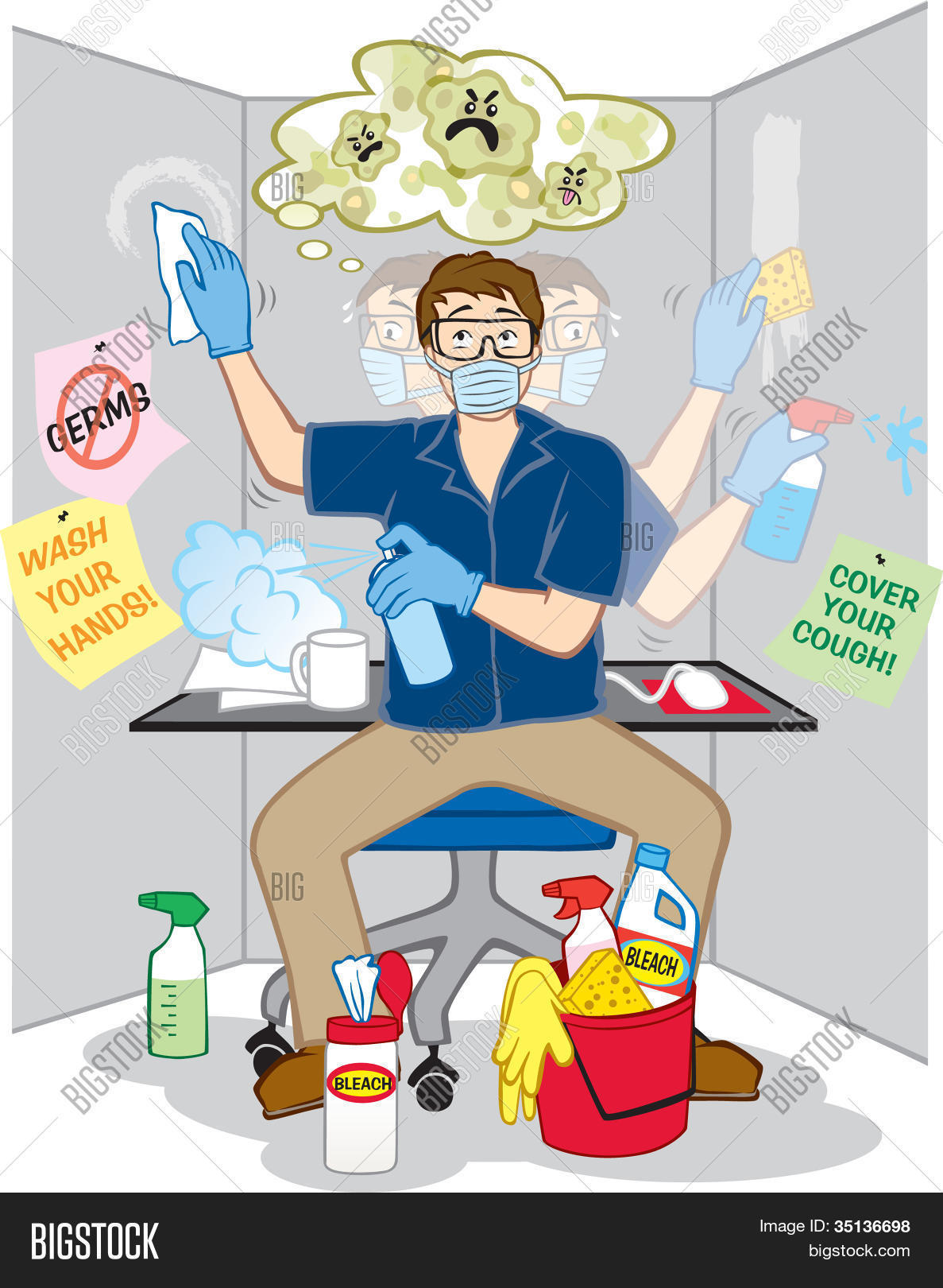 Obsessive Compulsive Image & Photo (Free Trial) | Bigstock