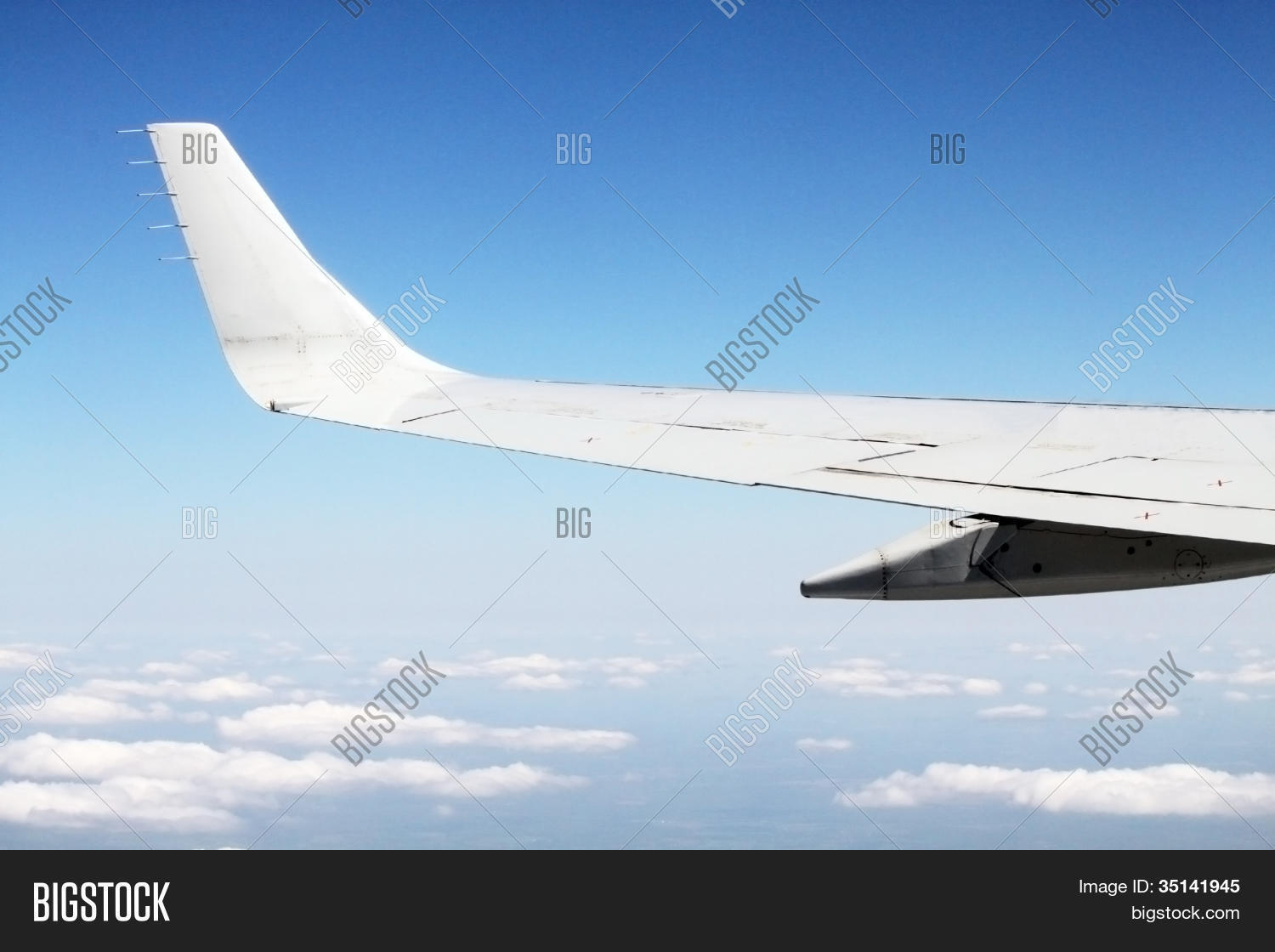 Aerial View Jet Plane Image & Photo (Free Trial) | Bigstock