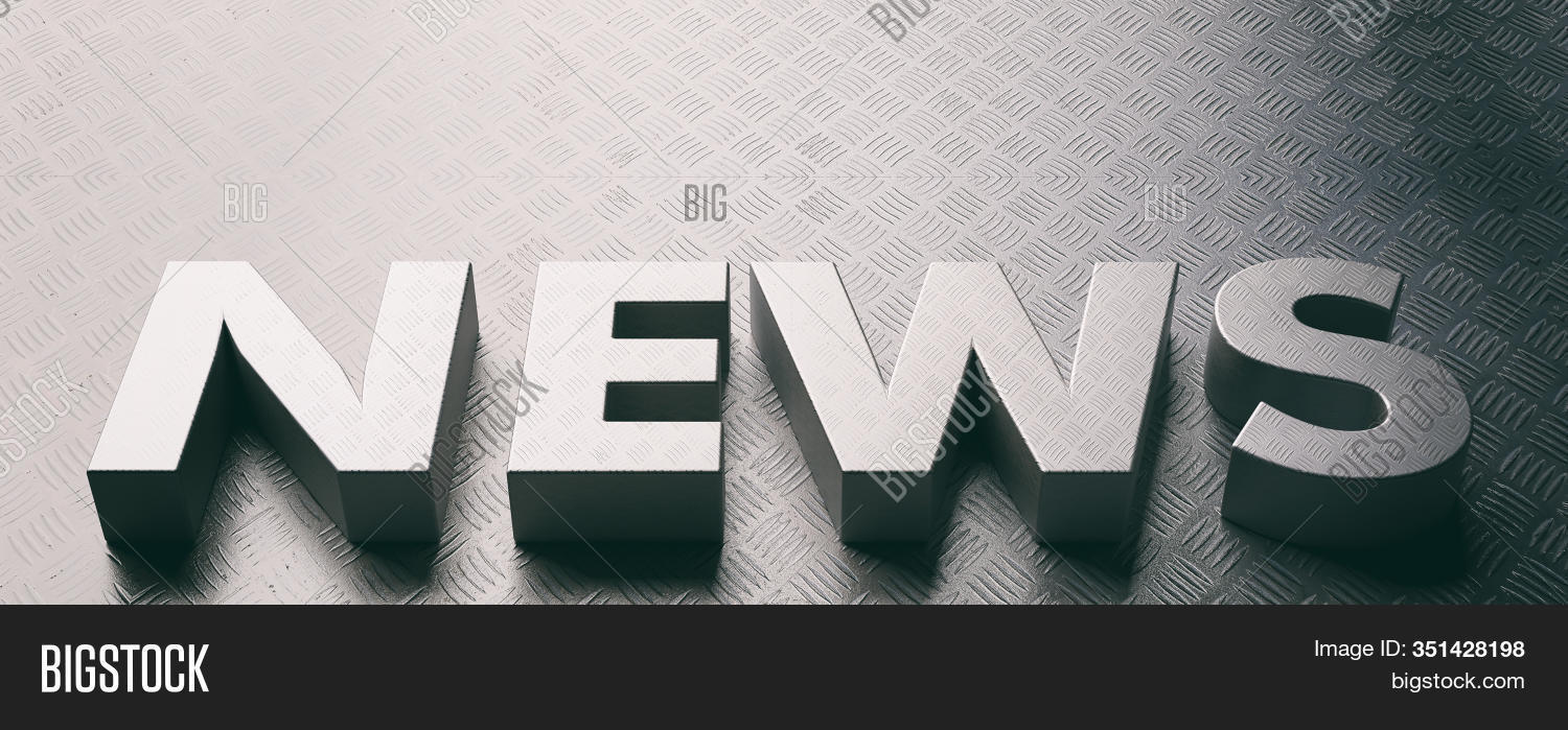 News Word Text, Metal Image & Photo (Free Trial) | Bigstock