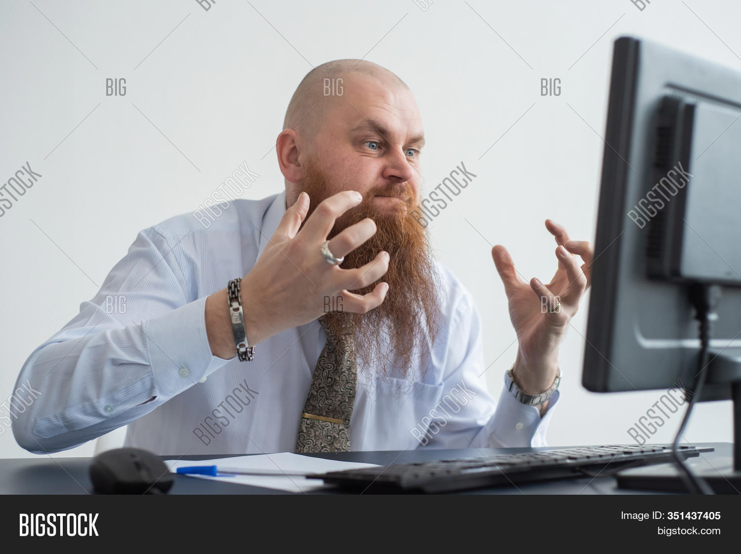 Problems Office Worker Image & Photo (Free Trial) | Bigstock